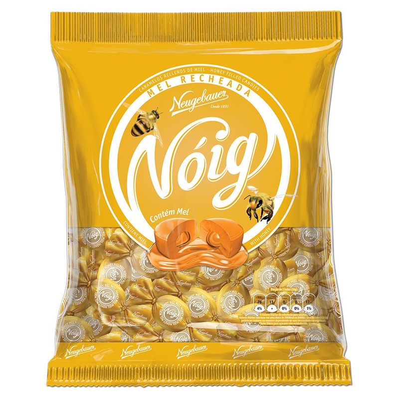 BALA NEUGEBAUER MEL RECHEADA 600G - Treichel Delivery