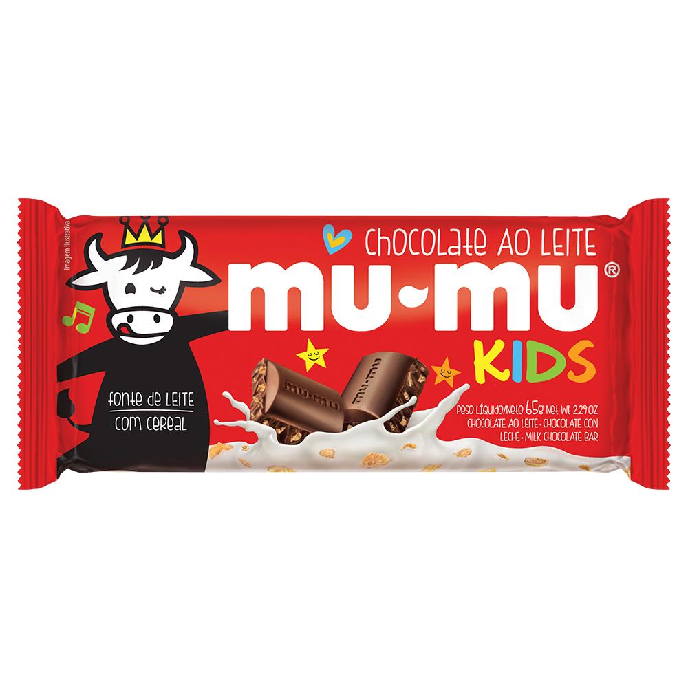 CHOCOLATE MU-MU KIDS LEITE CEREAIS 65G - Treichel Delivery