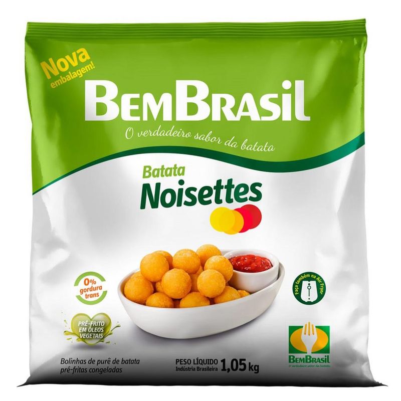 BATATA CONGELADA BEM BRASIL NOISETTES 1,05 KG - Treichel Delivery
