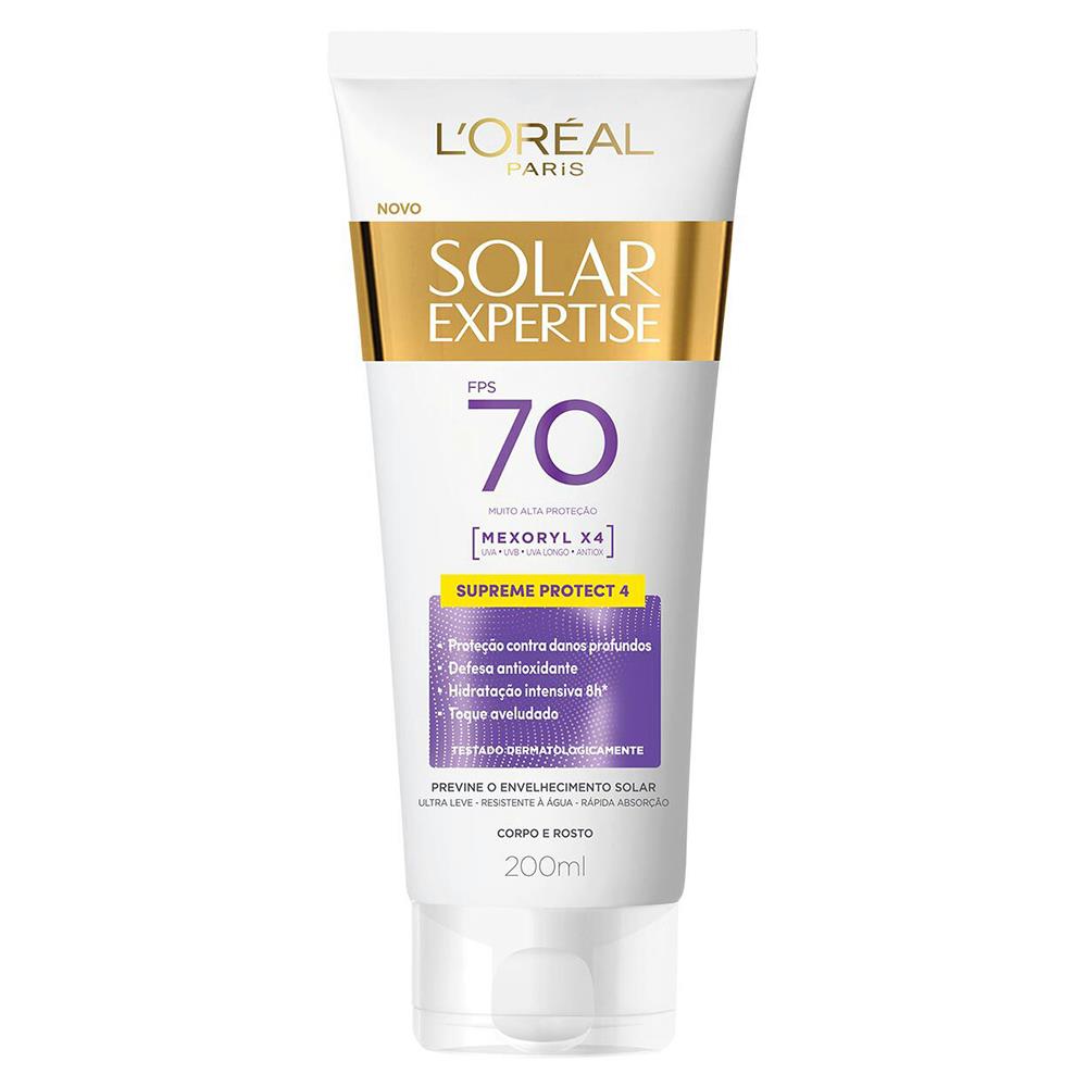 PROTETOR SOLAR L'ORÉAL PARIS FPS70 200ML - Treichel Delivery