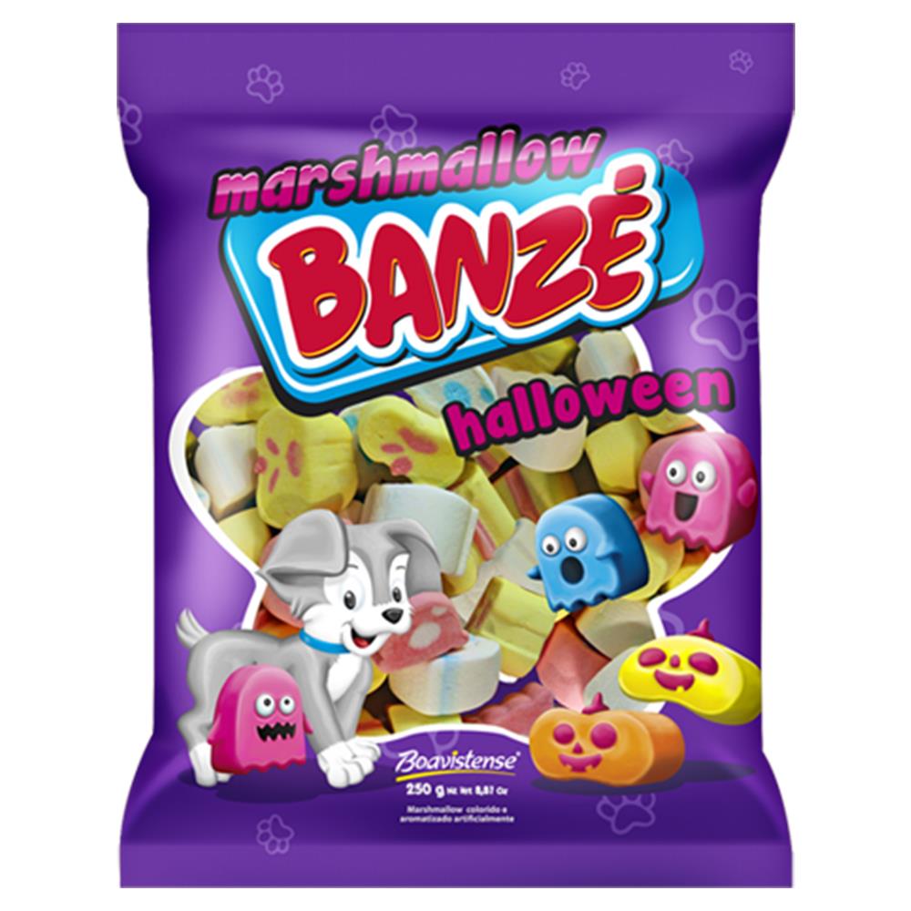 MARSHMALLOW BANZÉ 250G HALLOWEEN - Treichel Delivery
