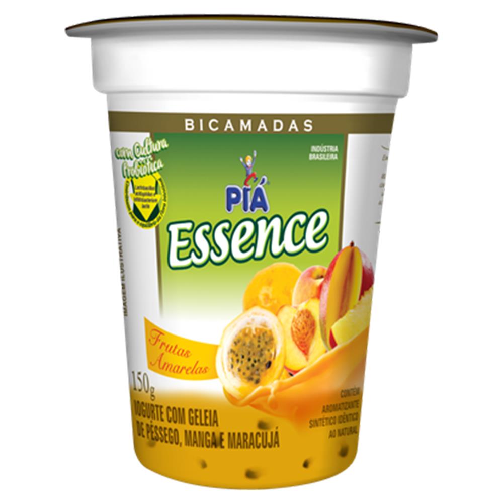 IOGURTE PIÁ ESSENCE BICAMADAS 150G FRUTAS AMARELAS - Treichel Delivery