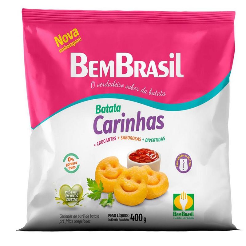 BATATA CONGELADA BEM BRASIL CARINHAS 400G - Treichel Delivery