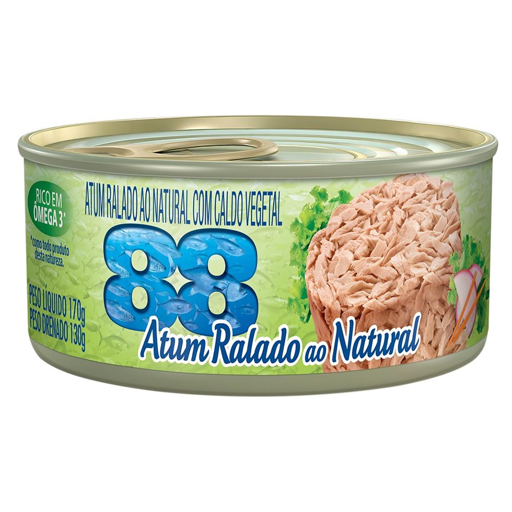 ATUM 88 RALADO NATURAL 170G - Treichel Delivery