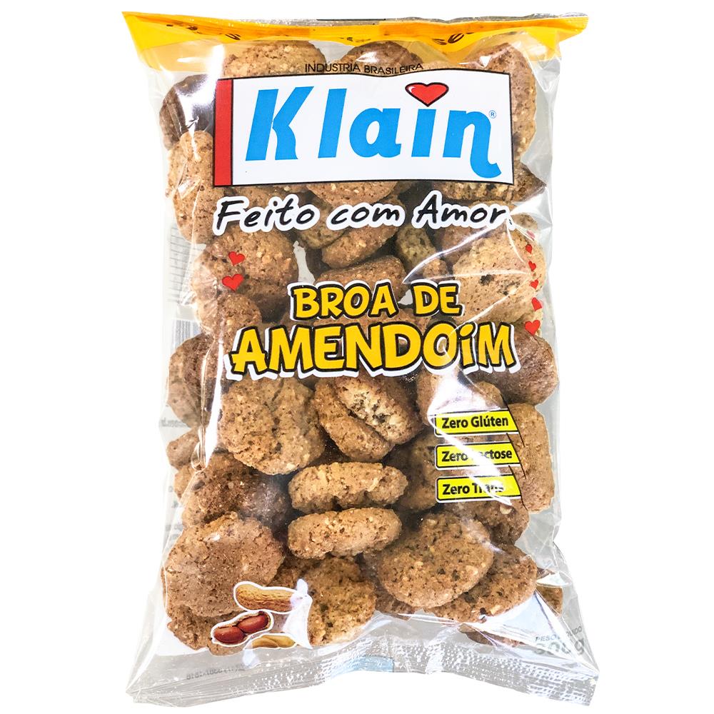 BISCOITO KLAIN BROA DE AMENDOIM 300G - Treichel Delivery