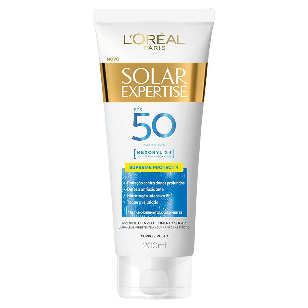 PROTETOR SOLAR L'ORÉAL PARIS FPS50 200ML - Treichel Delivery
