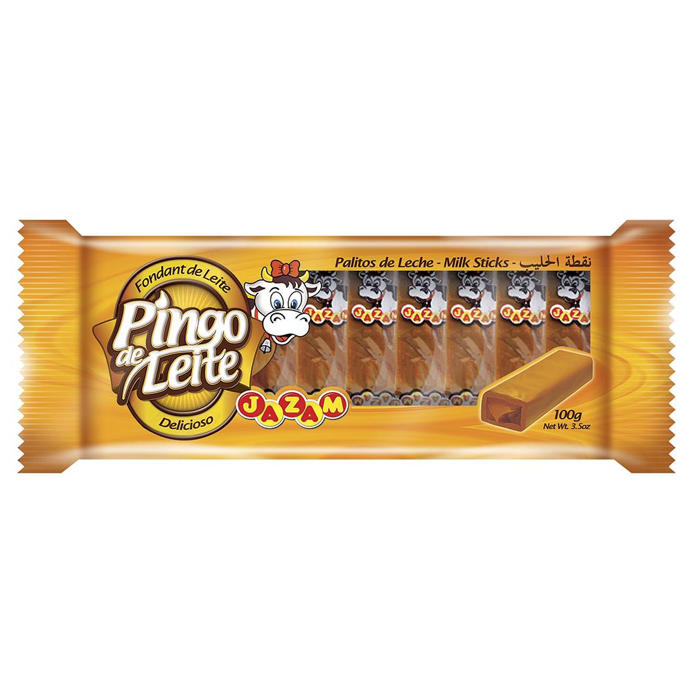 DOCE JAZAM PINGO DE LEITE 100G - Treichel Delivery