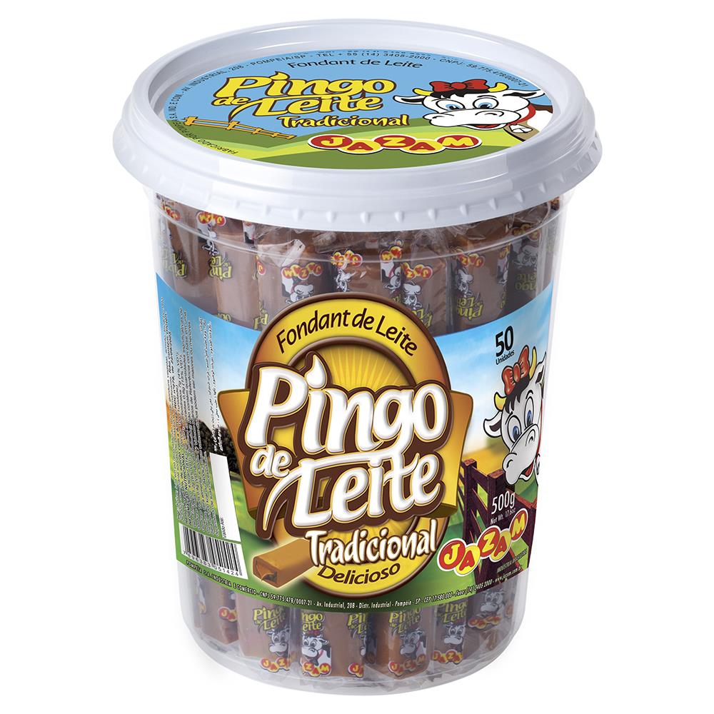 DOCE JAZAM PINGO DE LEITE 500G - Treichel Delivery