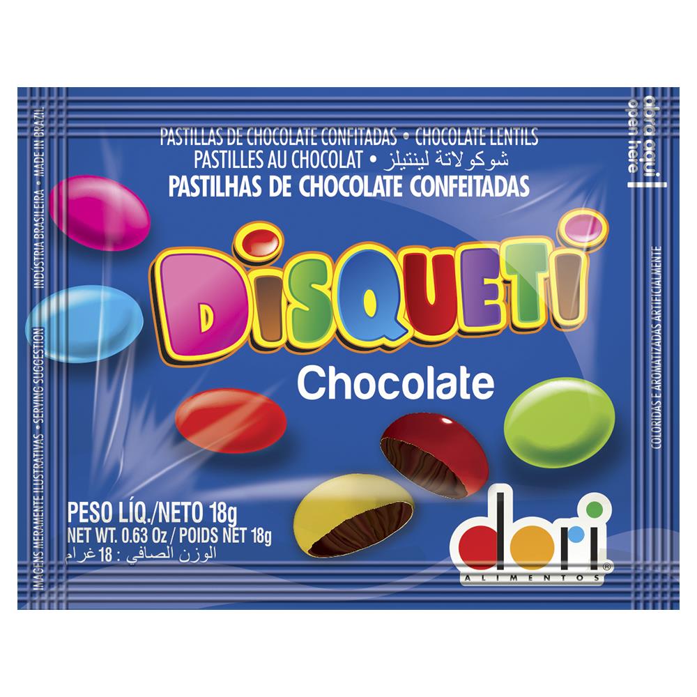 CHOCOLATE DORI DISQUETE 18G - Treichel Delivery
