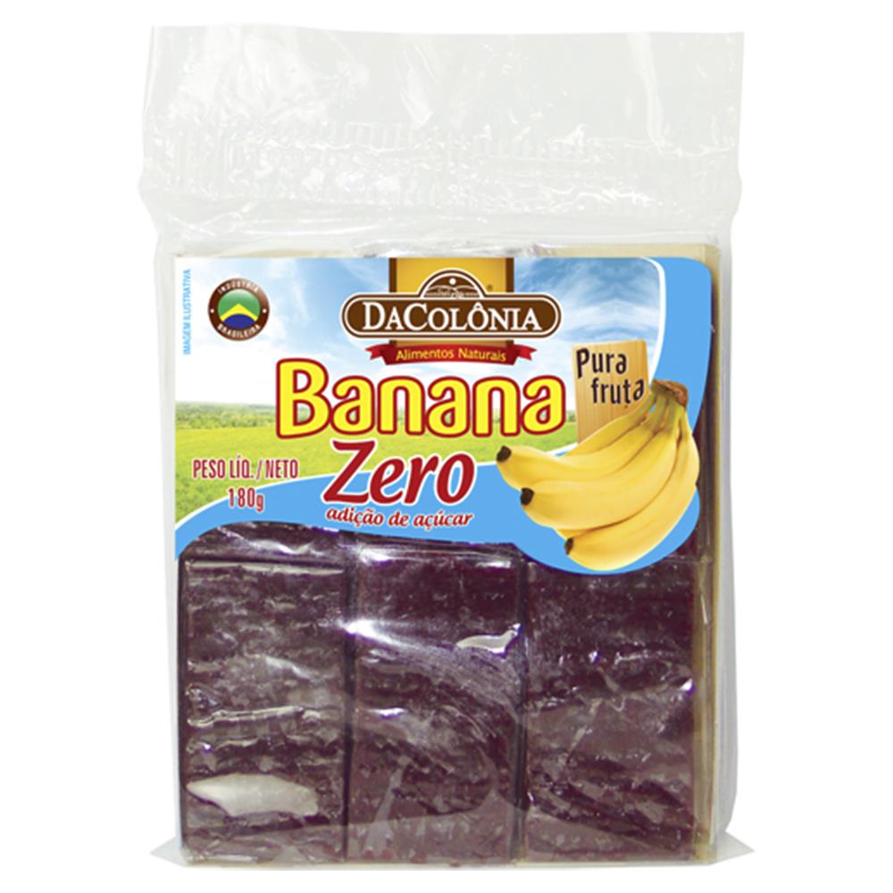 MARIOLA DACOLÔNIA BANANA ZERO AÇÚCAR 180G - Treichel Delivery