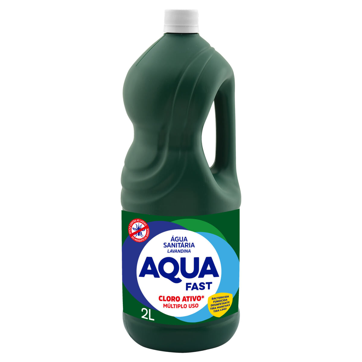 ÁGUA SANITÁRIA AQUAFAST VERDE 2L - Treichel Delivery