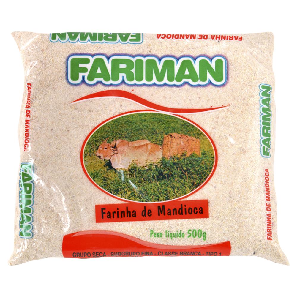 FARINHA DE MANDIOCA FARIMAN 500G - Treichel Delivery