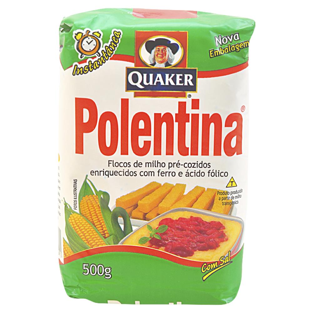 FLOCOS DE MILHO PRÉ-COZIDOS QUAKER POLENTINA 500G - Treichel Delivery