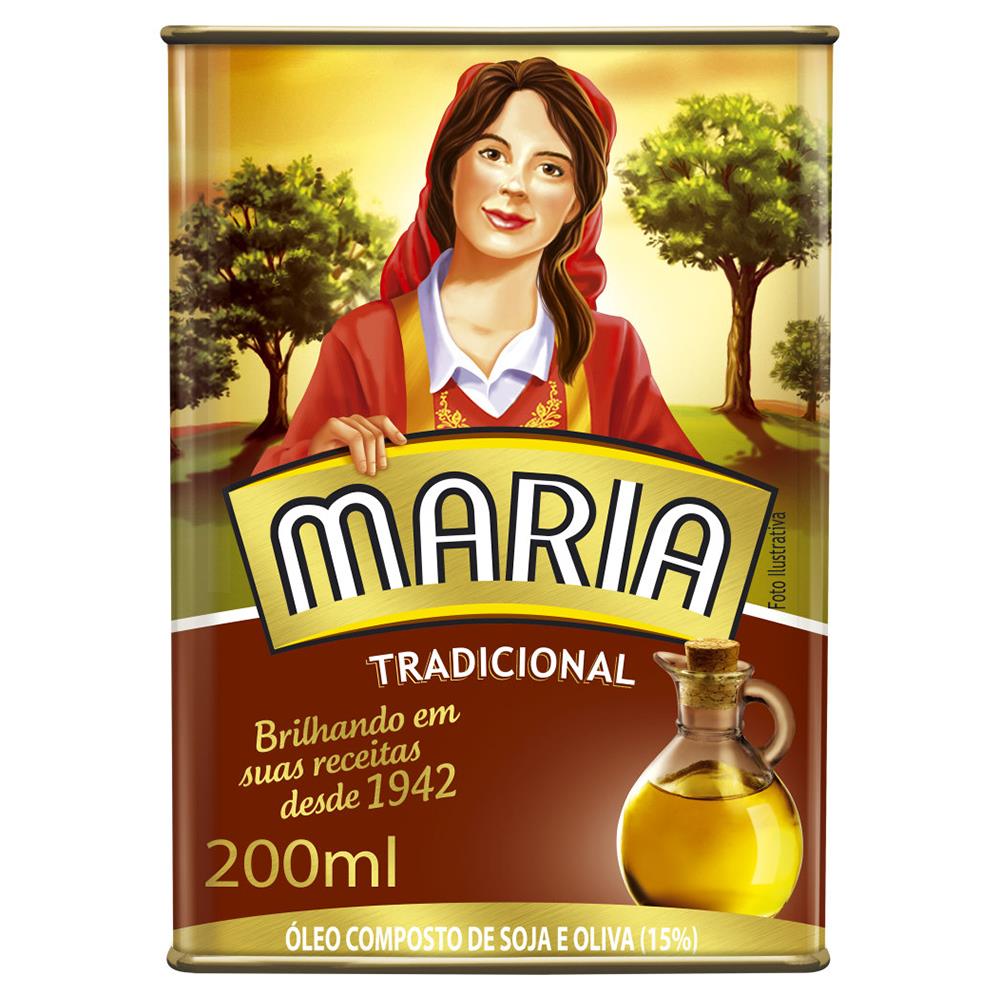 ÓLEO COMPOSTO MARIA TRADICIONAL LATA 200ML - Treichel Delivery