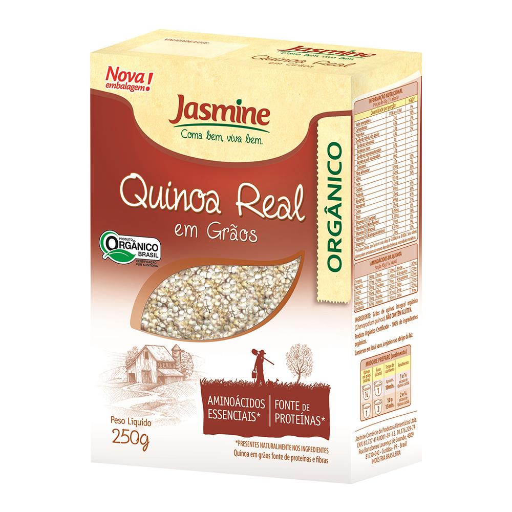 QUINOA EM GRÃOS INTEGRAL JASMINE ORGÂNICA 200G - Treichel Delivery