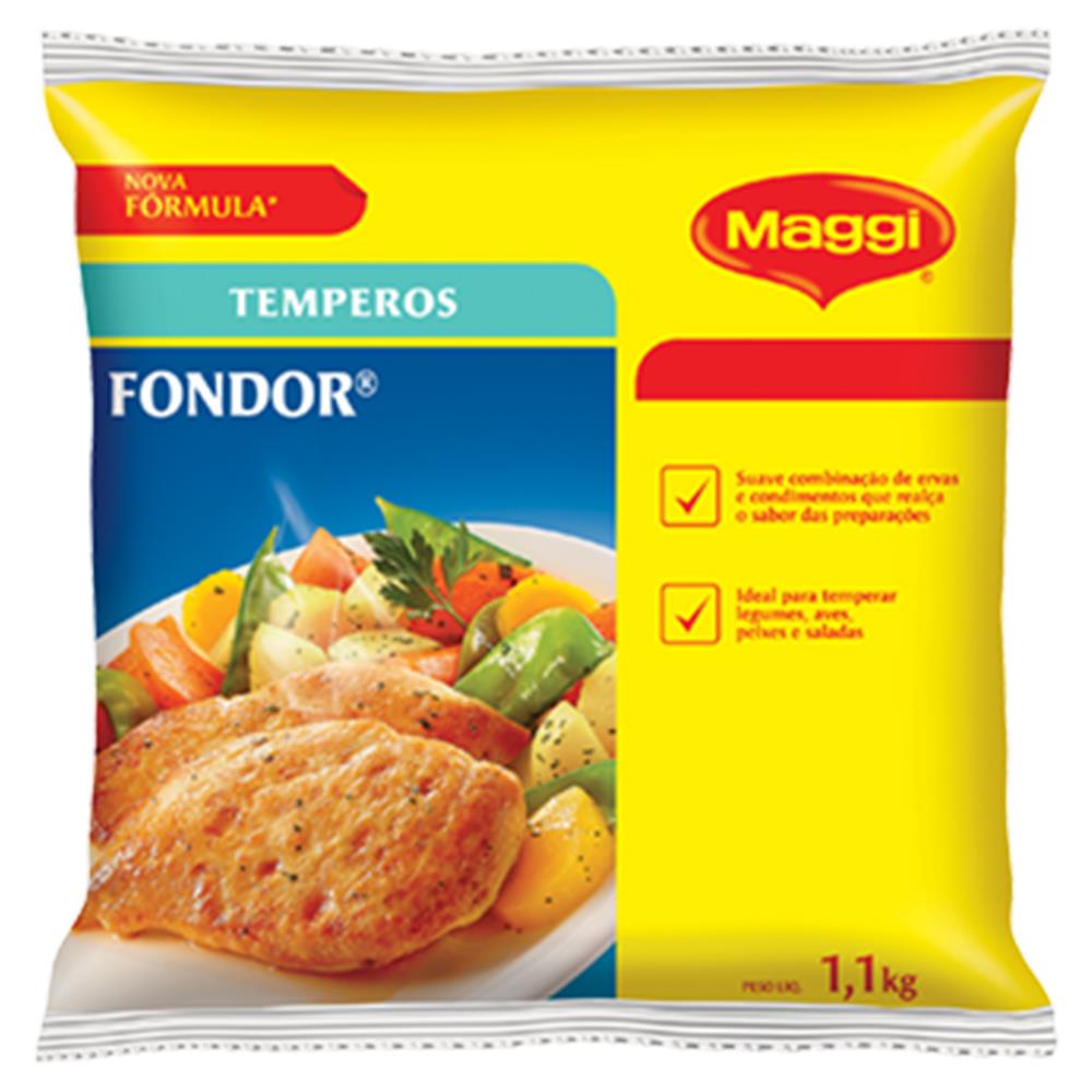 TEMPERO MAGGI FONDOR PROFISSIONAL SACHÊ 1,1KG - Treichel Delivery