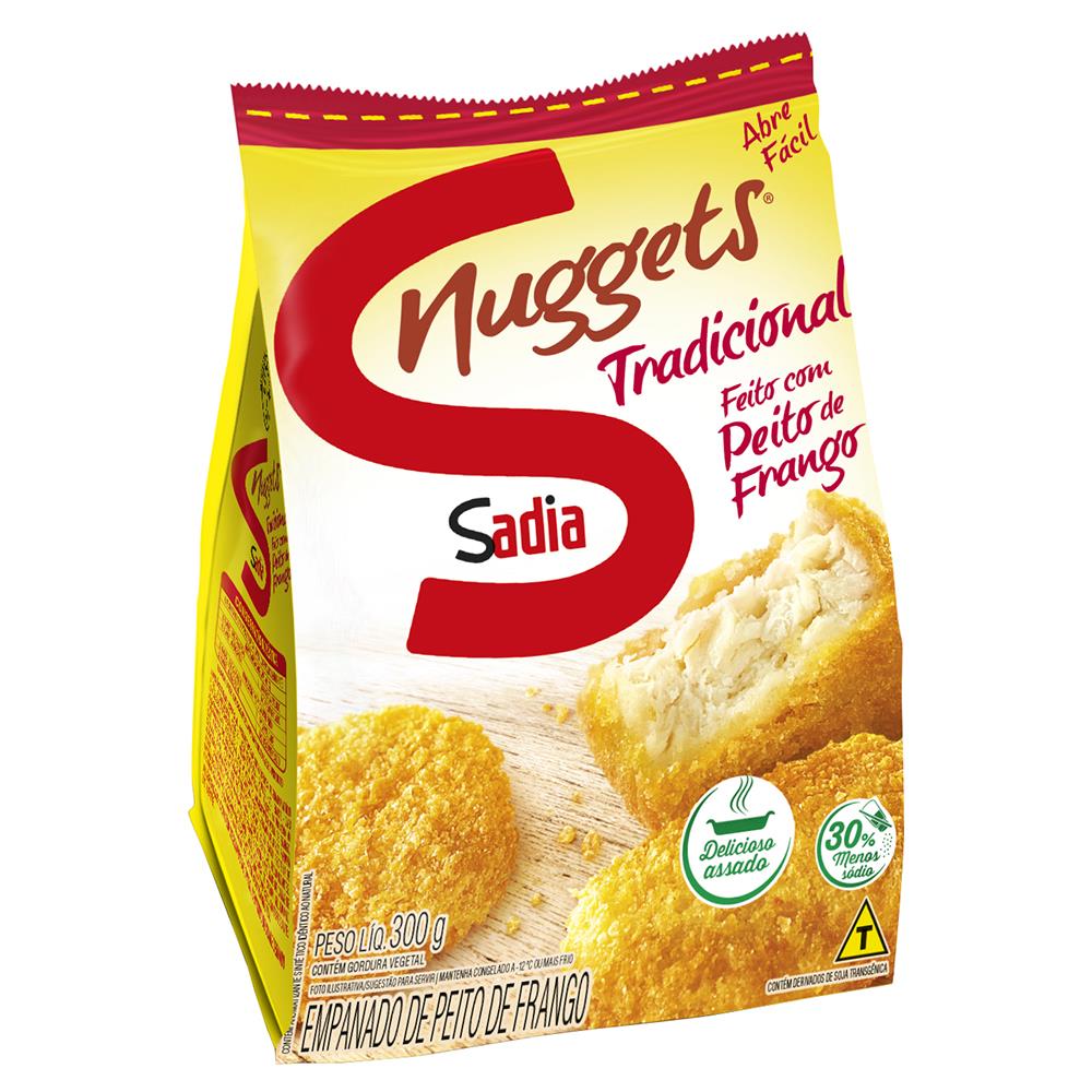 EMPANADO NUGGETS FRANGO ORIGINAL CONGELADO 300G - Treichel Delivery