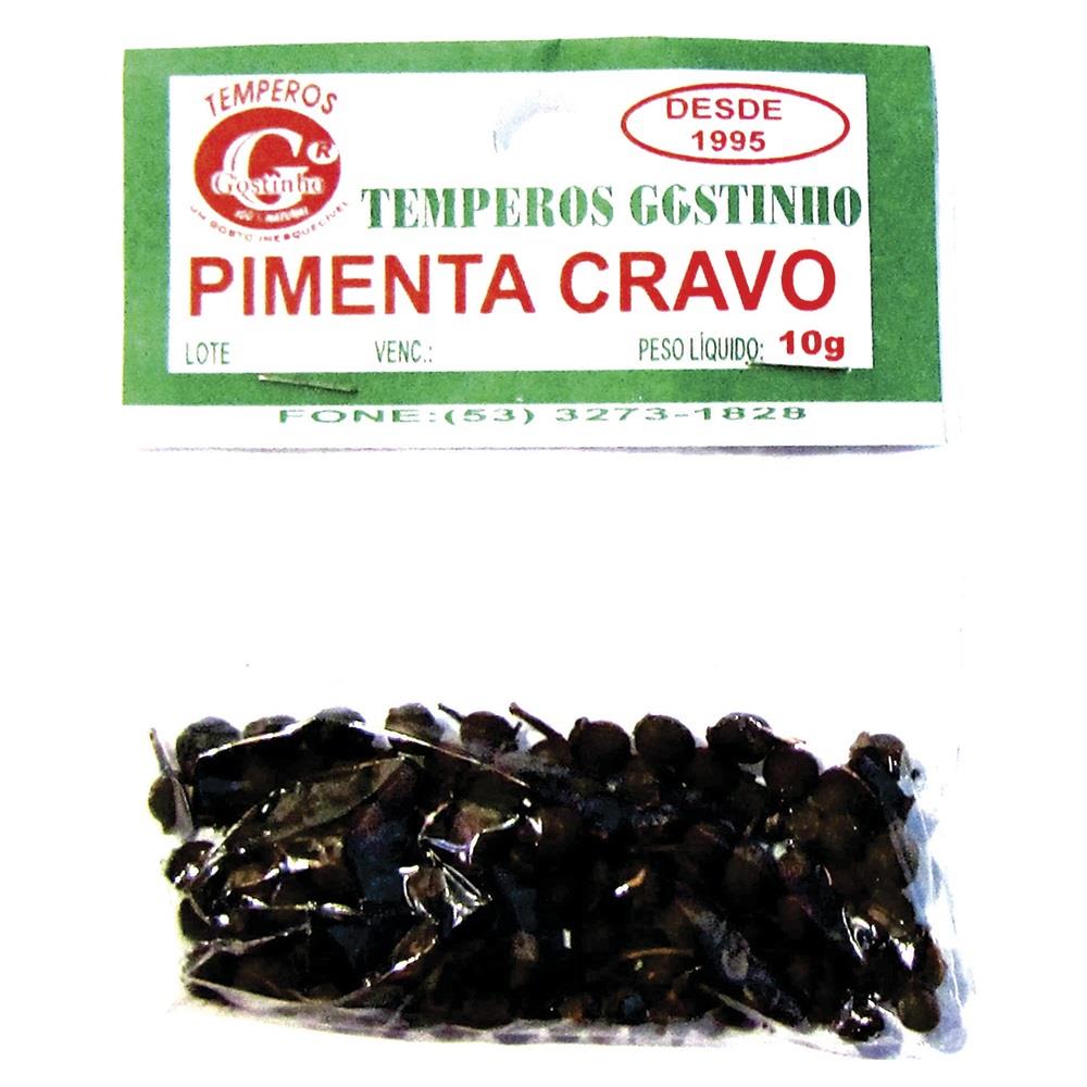 CONDIMENTO GOSTINHO PIMENTA CRAVO 10G - Treichel Delivery