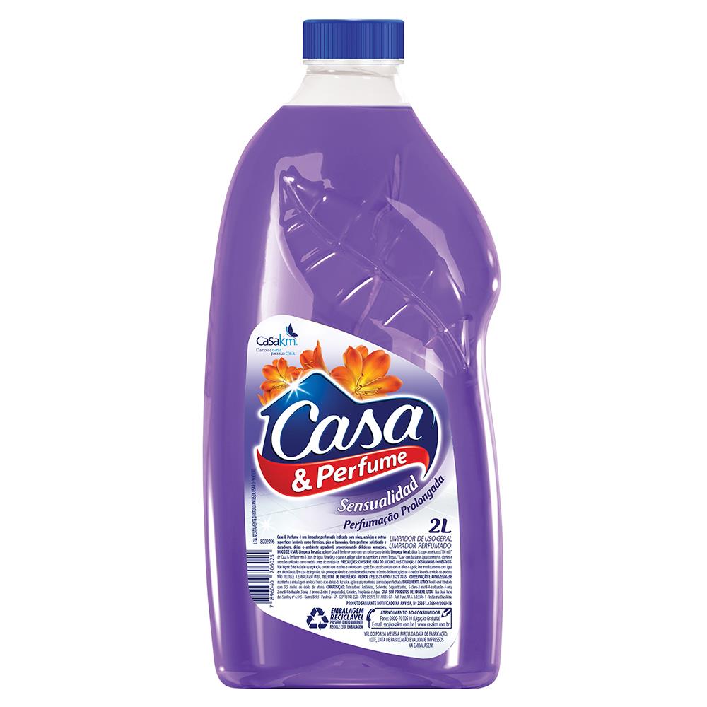 LIMPADOR CASA & PERFUME SENSUALIDAD 2L - Treichel Delivery