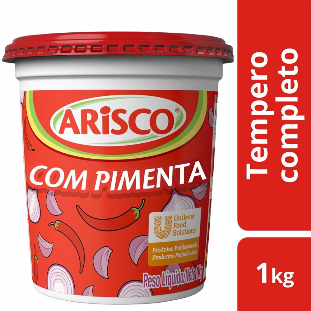 TEMPERO ARISCO COMPLETO POTE 1KG - Treichel Delivery