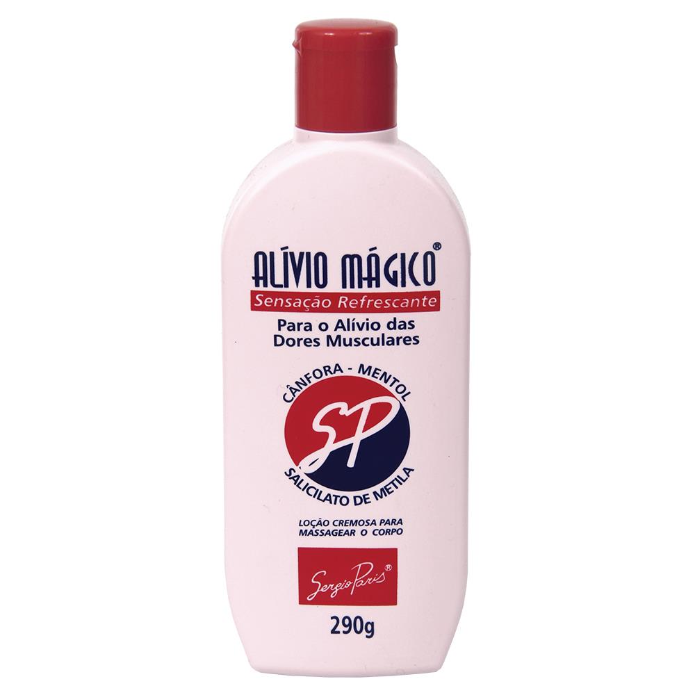 ALÍVIO MÁGICO SÉRGIO PARIS LOÇÃO CREME 290G - Treichel Delivery
