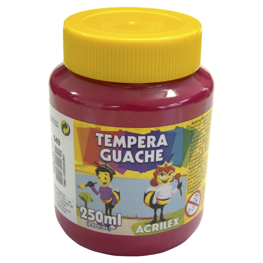 TEMPERA ACRILEX GUACHE 250ML MAGENTA - Treichel Delivery