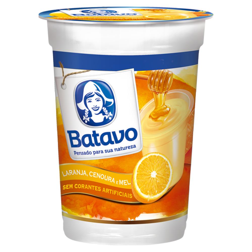 IOGURTE BATAVO SABOR LARANJA, CENOURA E MEL COPO 170G - Treichel Delivery