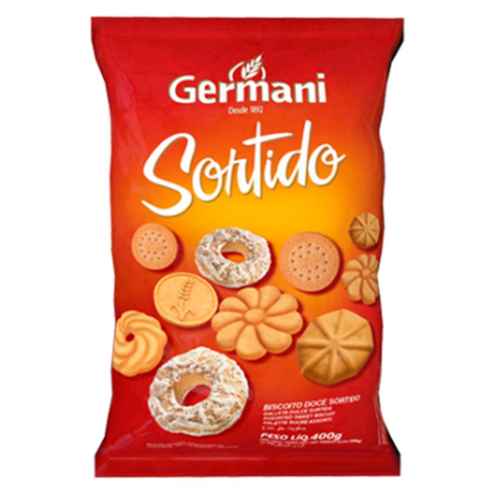 BISCOITO GERMANI SORTIDO 400G - Treichel Delivery