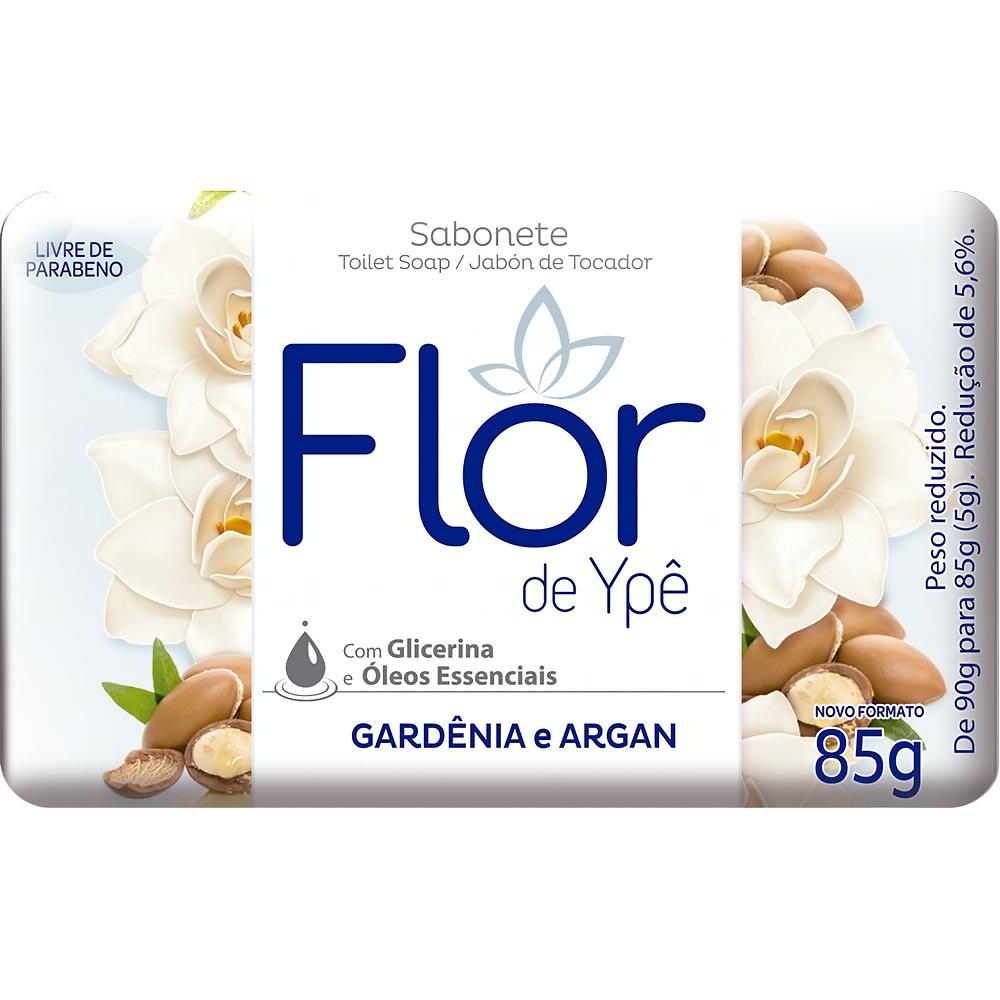 SABONETE FLOR DE YPÊ GARDÊNIA E ARGAN 85G - Treichel Delivery