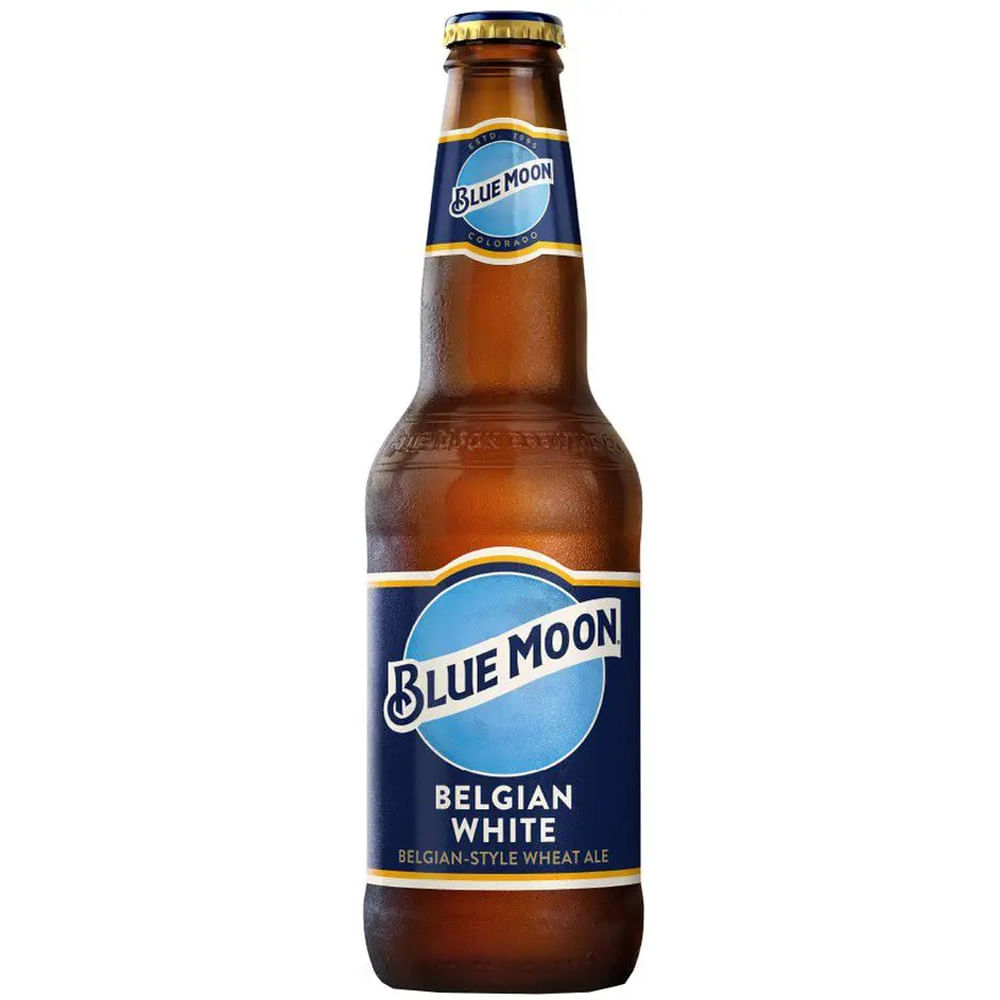 CERVEJA BLUE MOON BELGIAN WHITE ALE LONG NECK 355ML - Treichel Delivery
