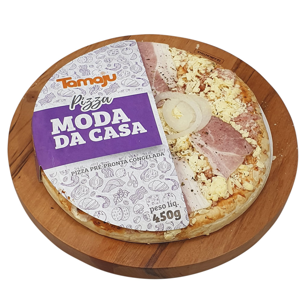 PIZZA TAMAJU MODA DA CASA CONGELADA 450G - Treichel Delivery