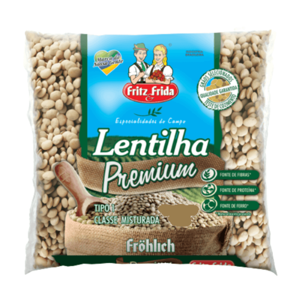 LENTILHA PREMIUM FRITZ E FRIDA 400G - Treichel Delivery