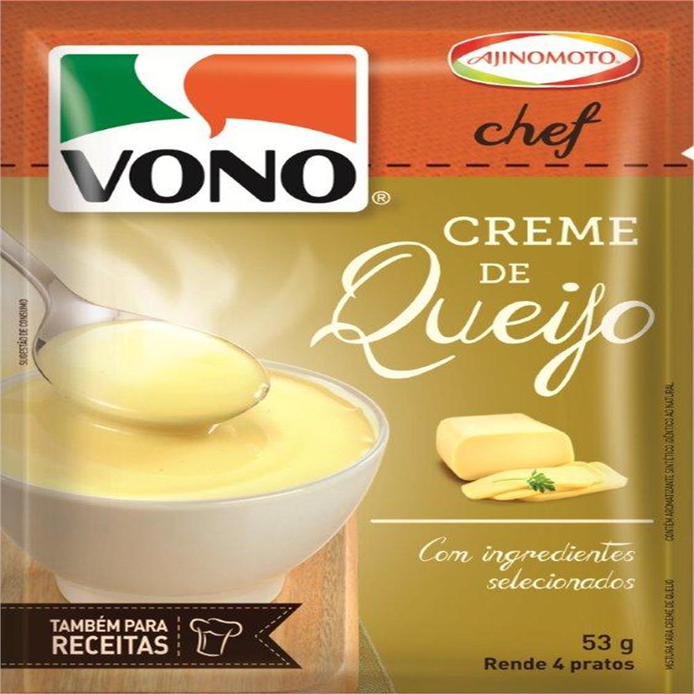 SOPA VONO CHEF CREME QUEIJO 53G - Treichel Delivery
